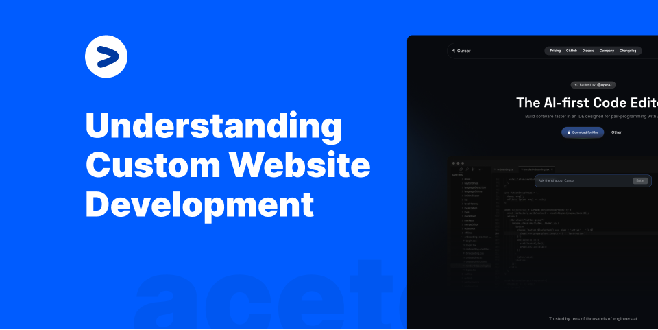 Understanding custom website development